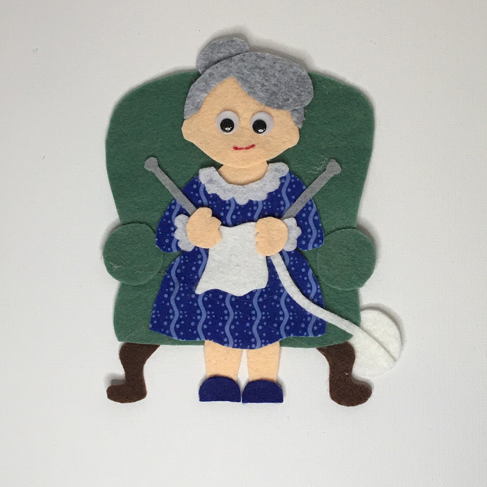 The Mitten Felt Story Pattern Flannel Board Pattern DIY - Etsy