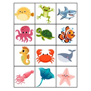 Flisat Printable Habitats, Sky, Land or Water, Sorting Activity, Where ...