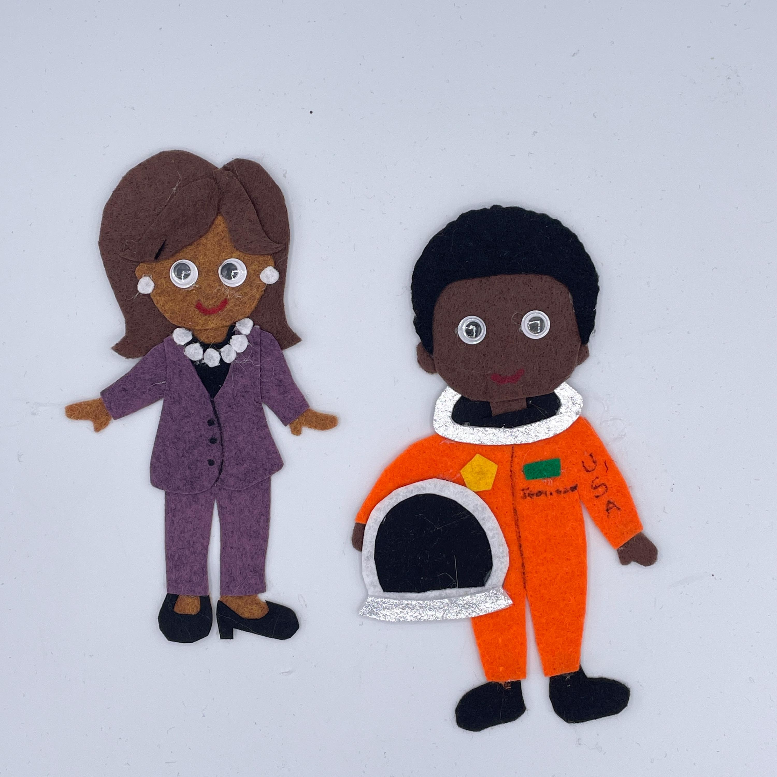 Black History Month Felt Story Set – Educational African American ...