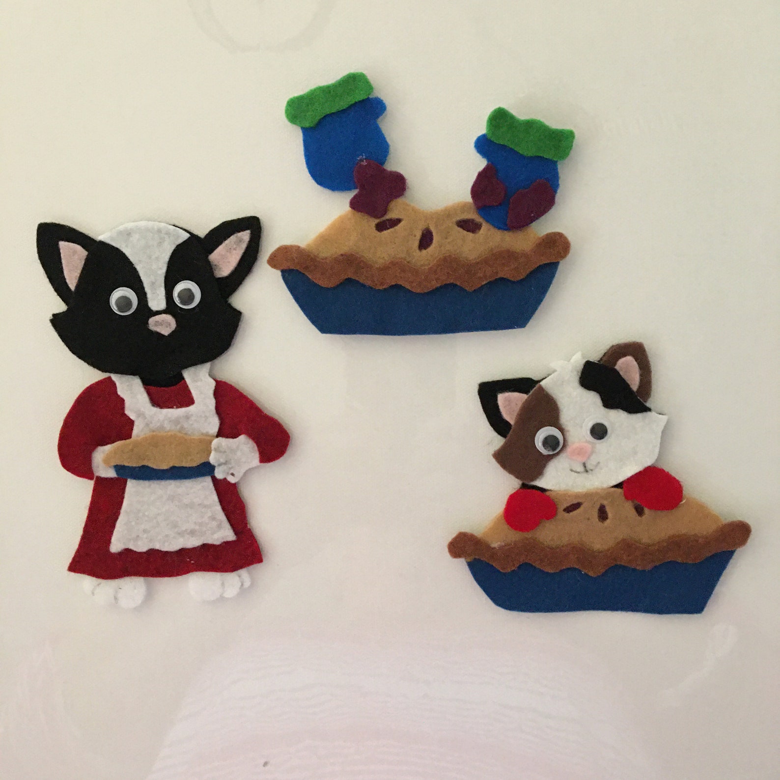 3 Little Kittens Lost Their Mittens Felt Story Pattern - PDF ...