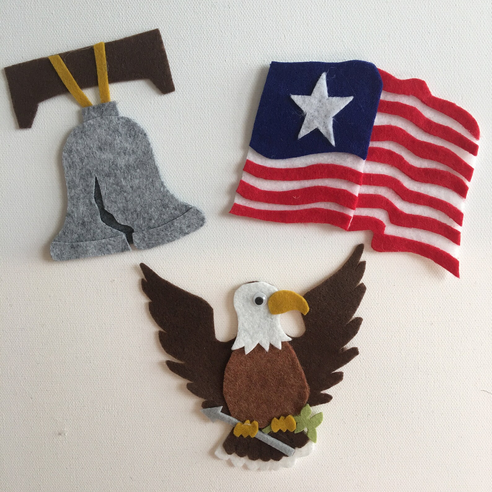 Proud to Be an American Felt Story Pattern DIY Pattern Felt - Etsy