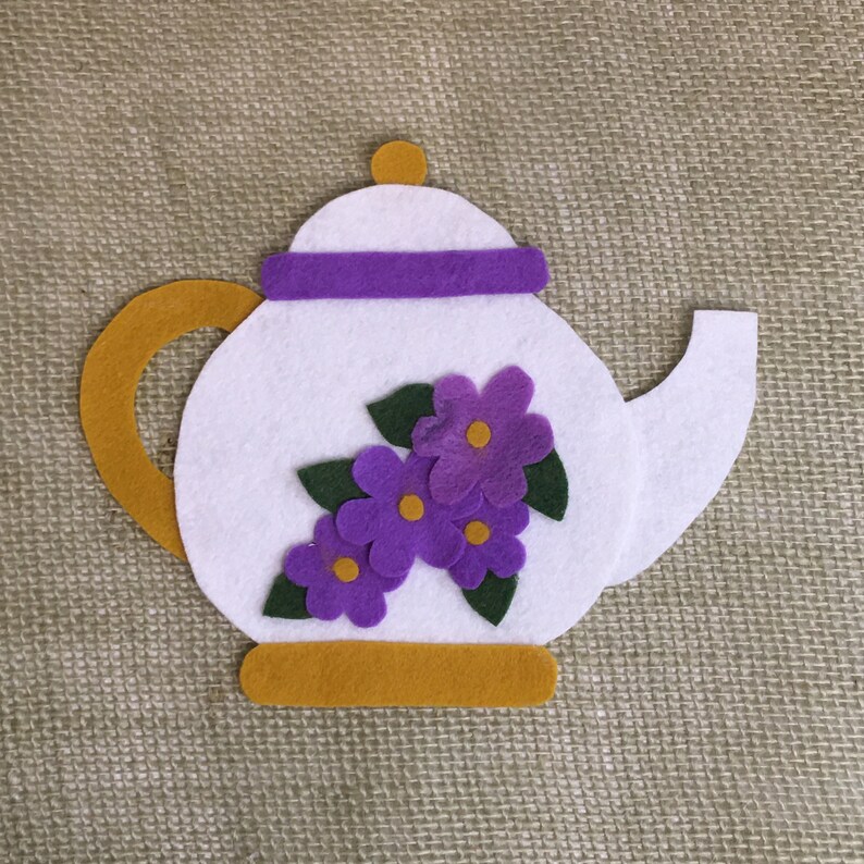 I'm a Little Teapot, Felt Pattern, Preschool Song - DIY Downloadable ...