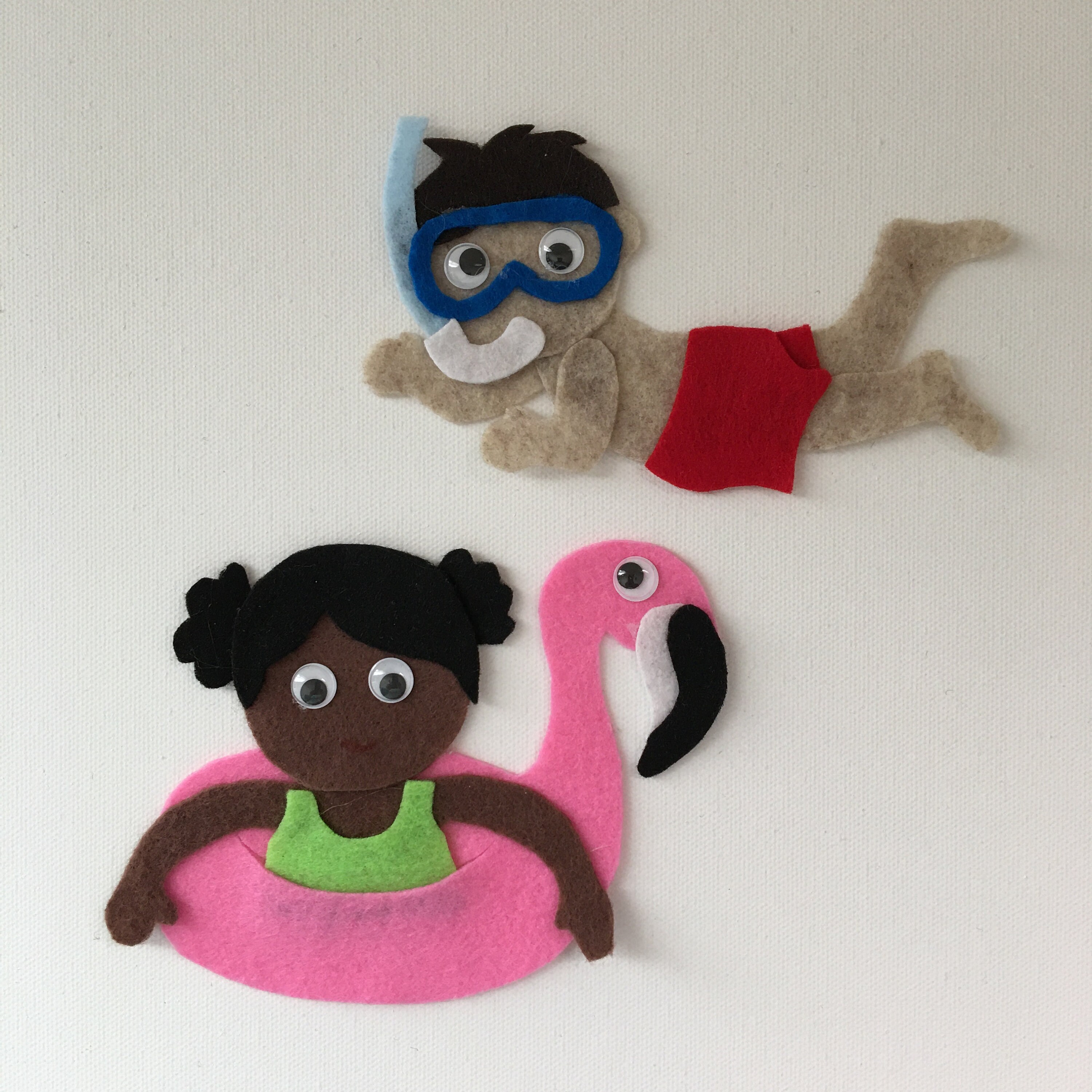 Beach Day, Felt Board Pattern - PDF Downloadable Pattern - Etsy Canada