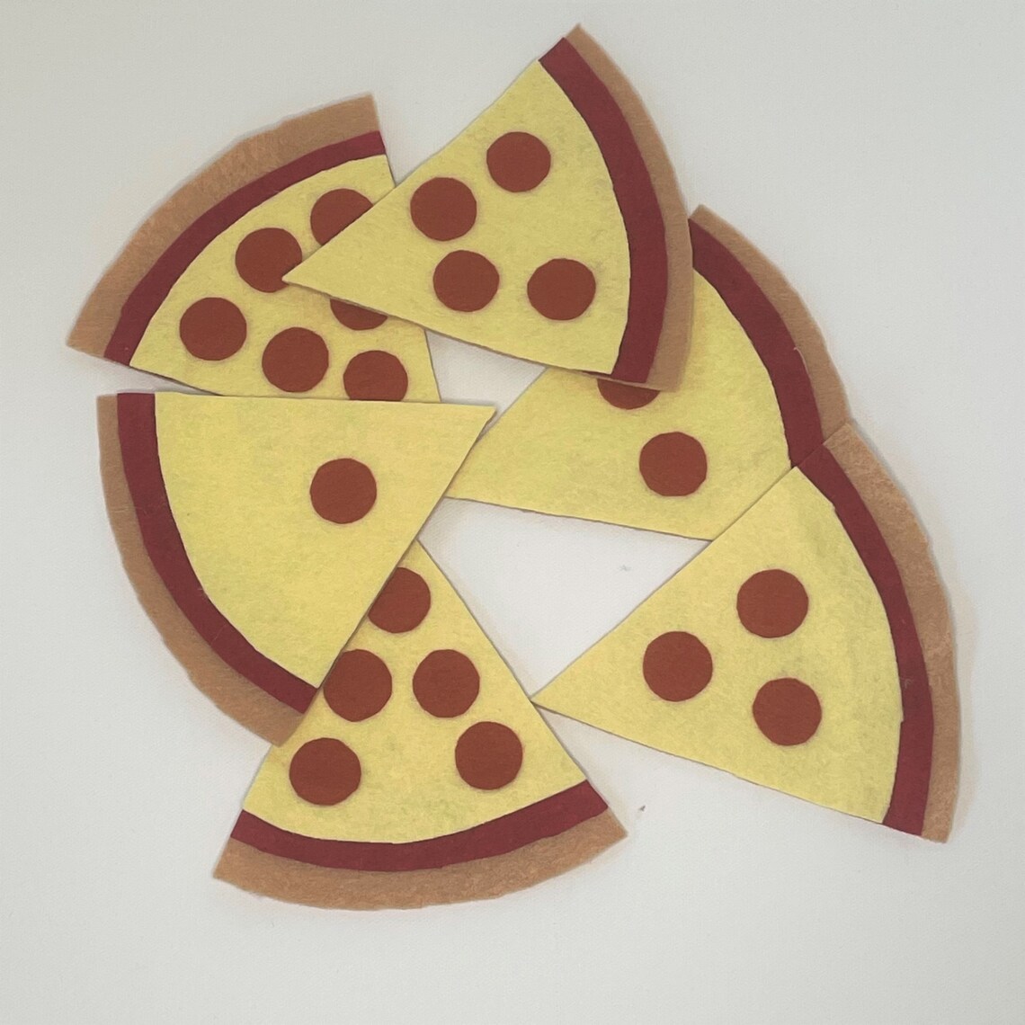 Pizza Counting Pattern Simple Math Aid Learn to Count | Etsy