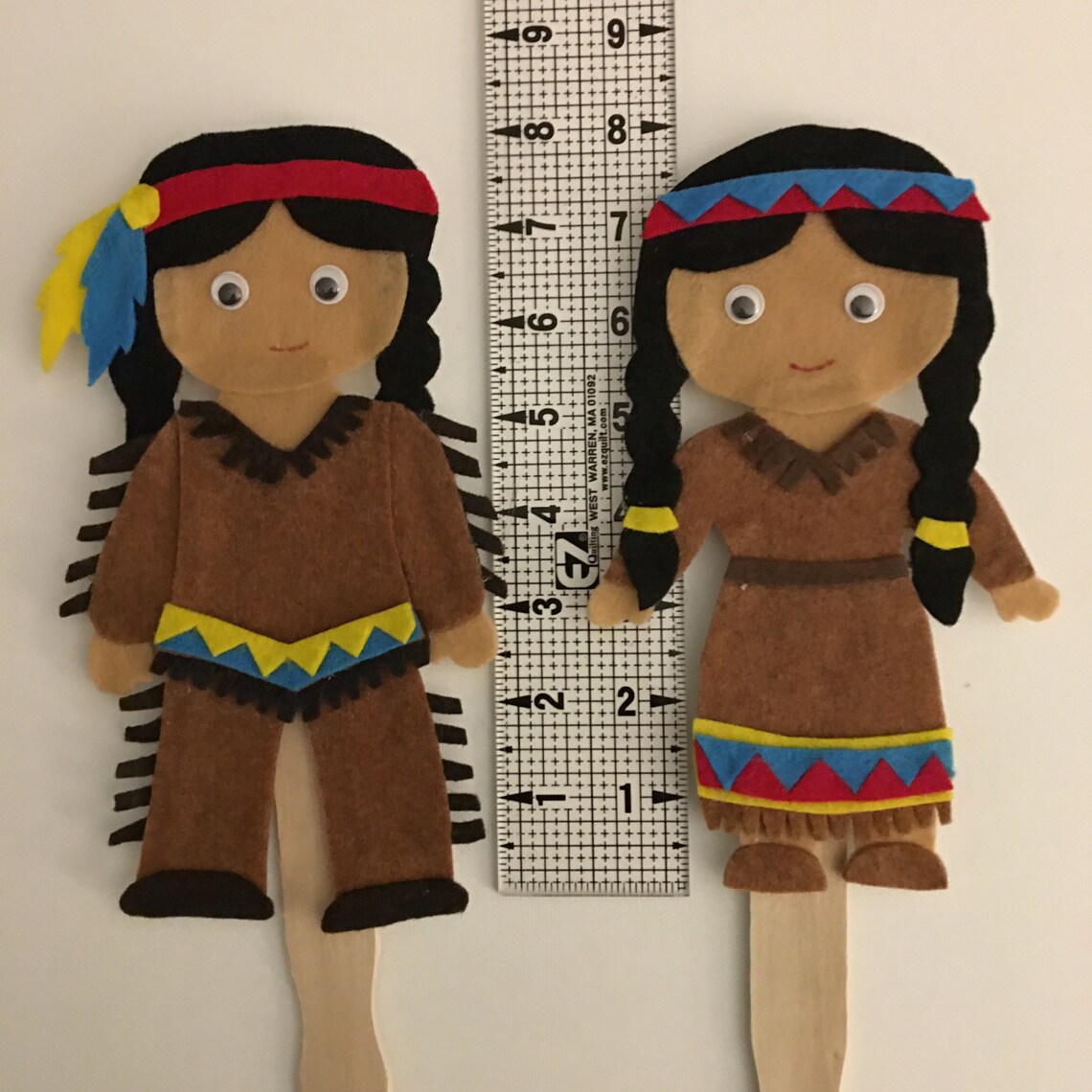 Thanksgiving Puppet Patterns, Native Americans, Pilgrims and Turkey ...