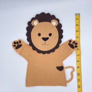 Lion Hand Puppet Pattern, PDF Pattern for Hand Puppet, Puppet Sewing ...