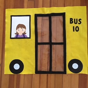 DIY School Bus Card Table Play House Pattern - Create a Fun Pretend ...