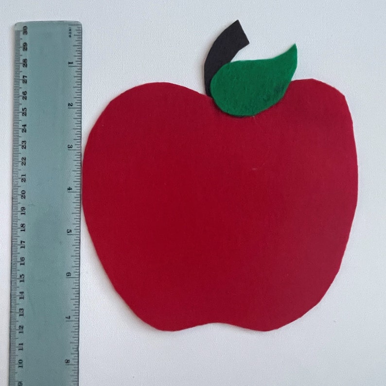 Wiggle Worm and Apples Playing Hide and Seek Felt Board | Etsy