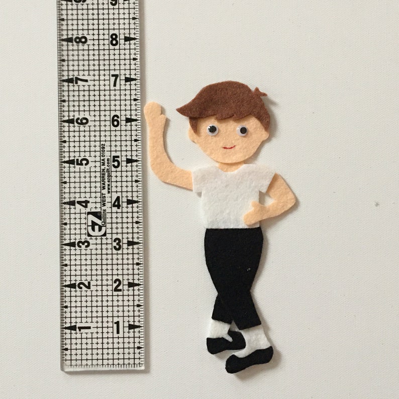 Dancing Ballerina Felt Story Pattern Ballet Dancer DIY | Etsy