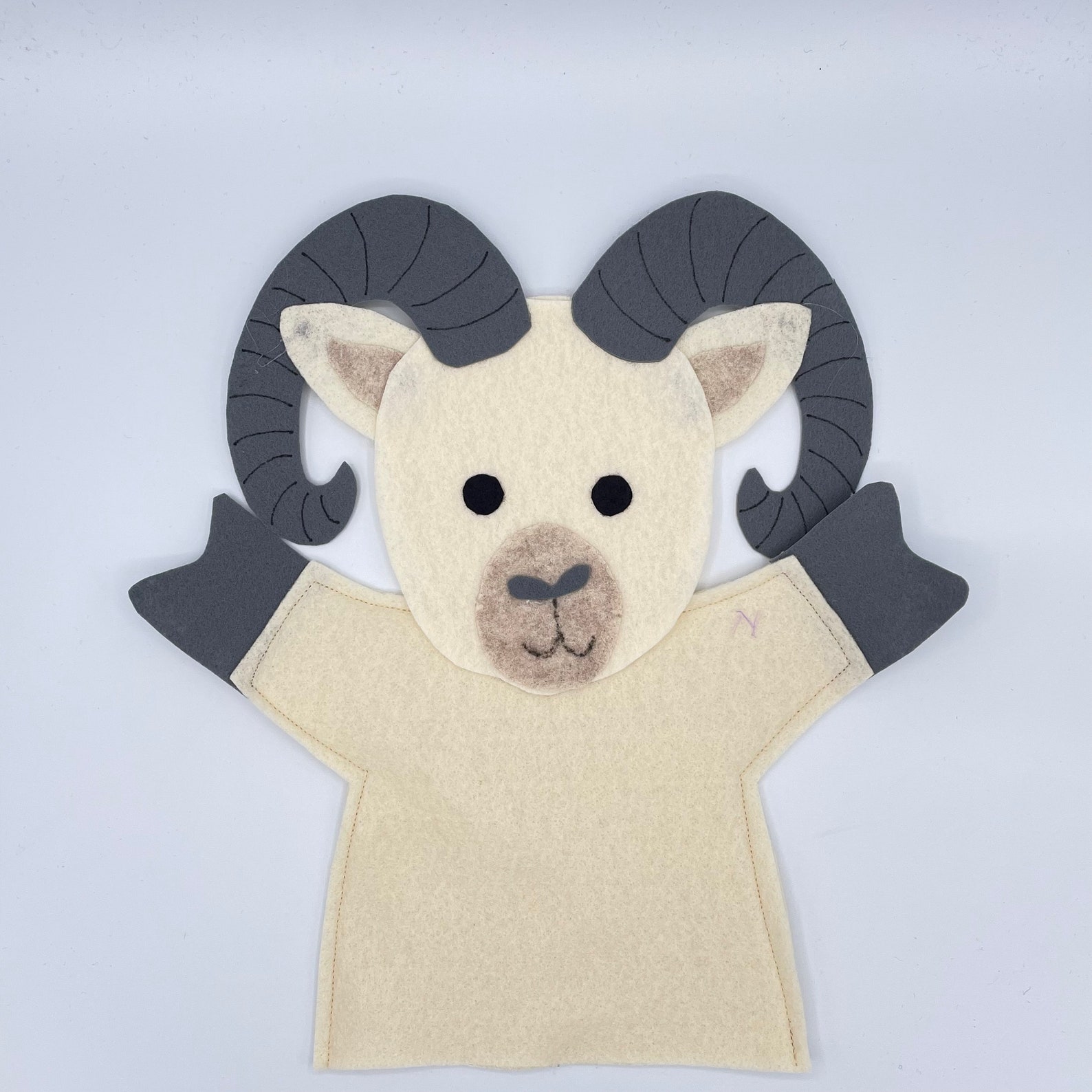 Mountain Goat Hand Puppet Pattern PDF Pattern for Hand - Etsy