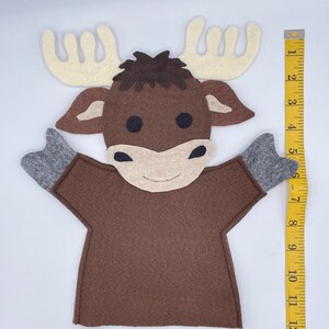 Moose Hand Puppet Pattern - Easy-to-follow PDF Sewing Pattern - Etsy