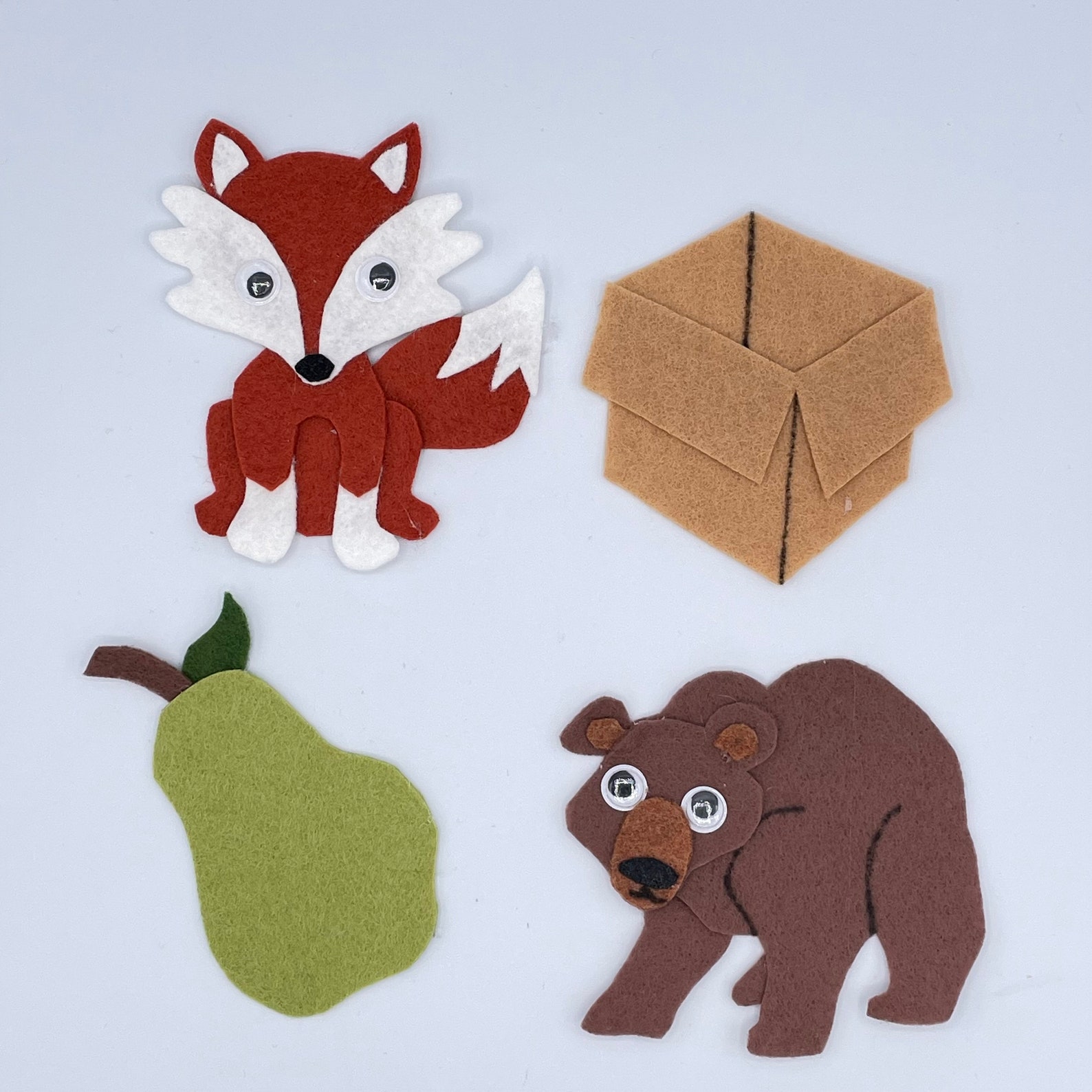 Rhyming Words Felt Board Pattern - Beginning Reading, Matching Activity ...