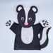 Skunk Hand Puppet Pattern, PDF Pattern for Hand Puppet, Puppet Sewing ...