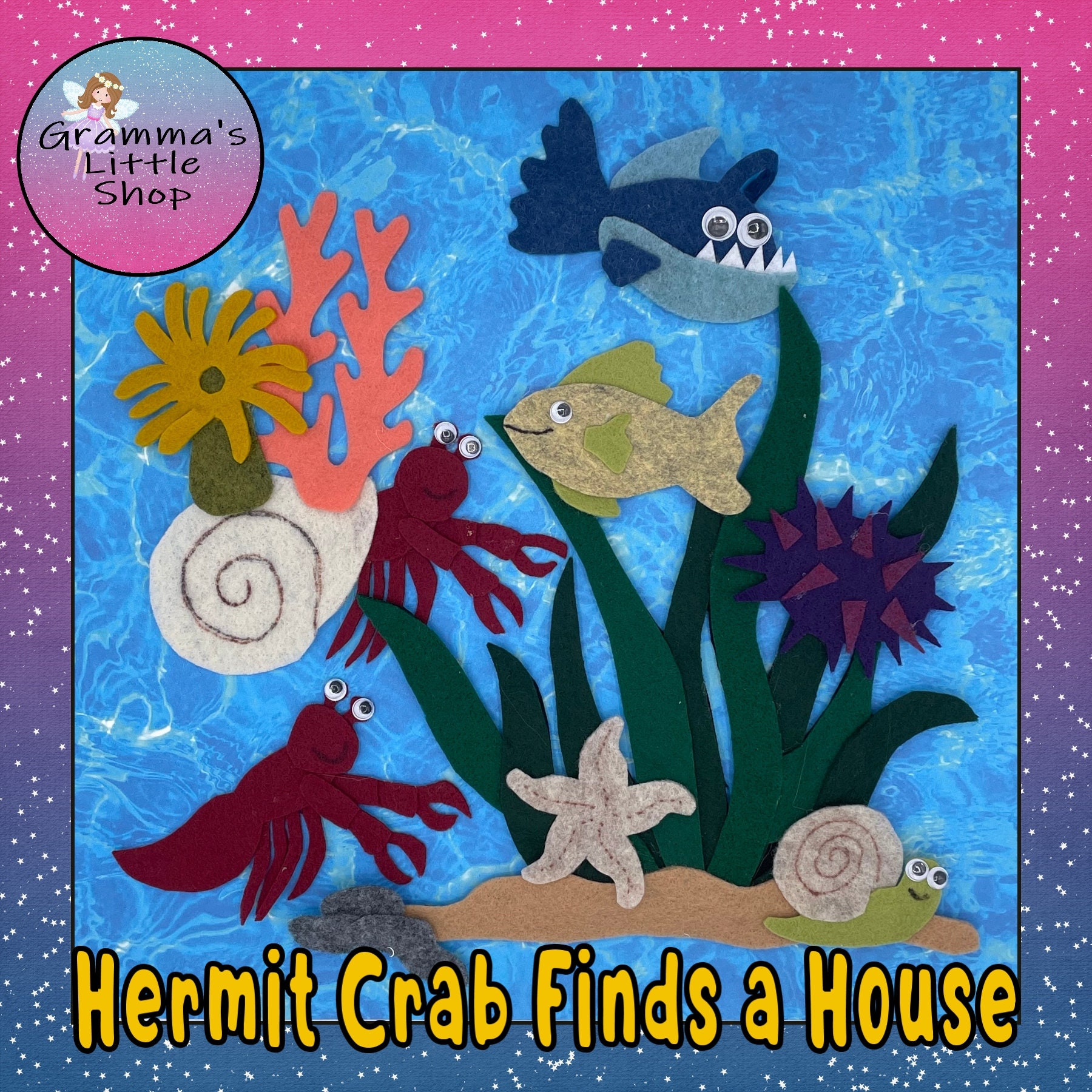 House For Hermit Crab Template