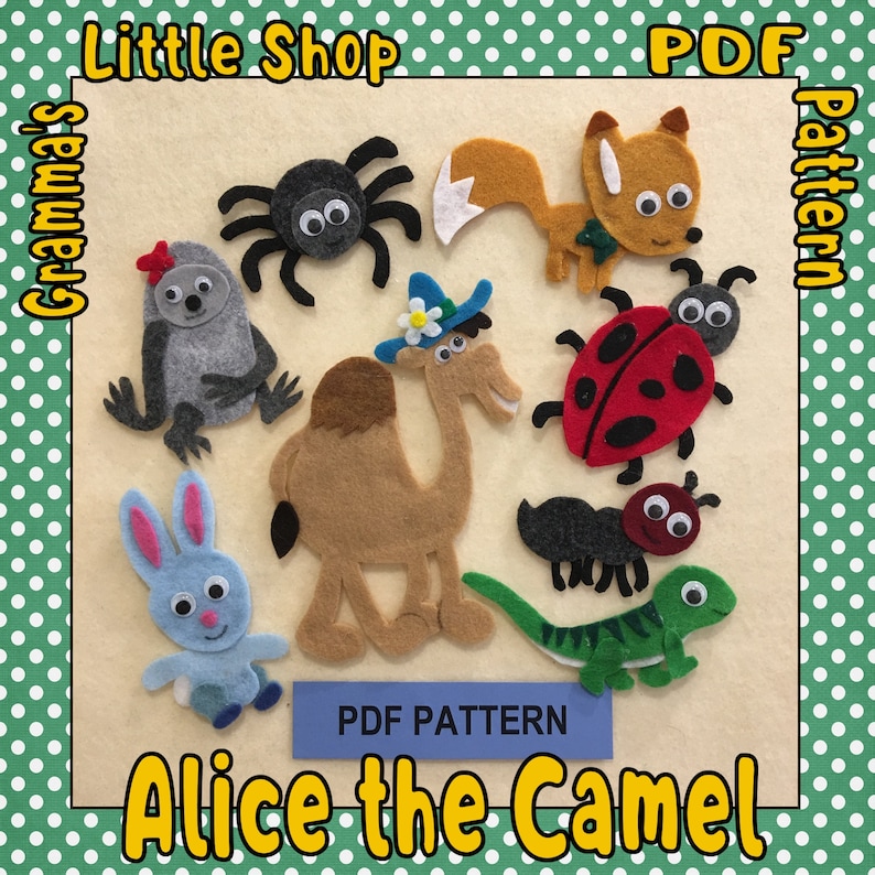 Alice the Camel Counting for Preschoolers Educational | Etsy