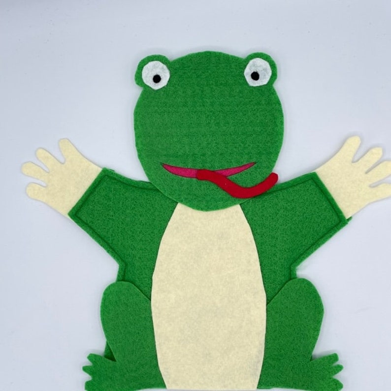 Frog Felt Hand Puppet Sewing Pattern – Easy DIY (PDF Pattern) - Etsy