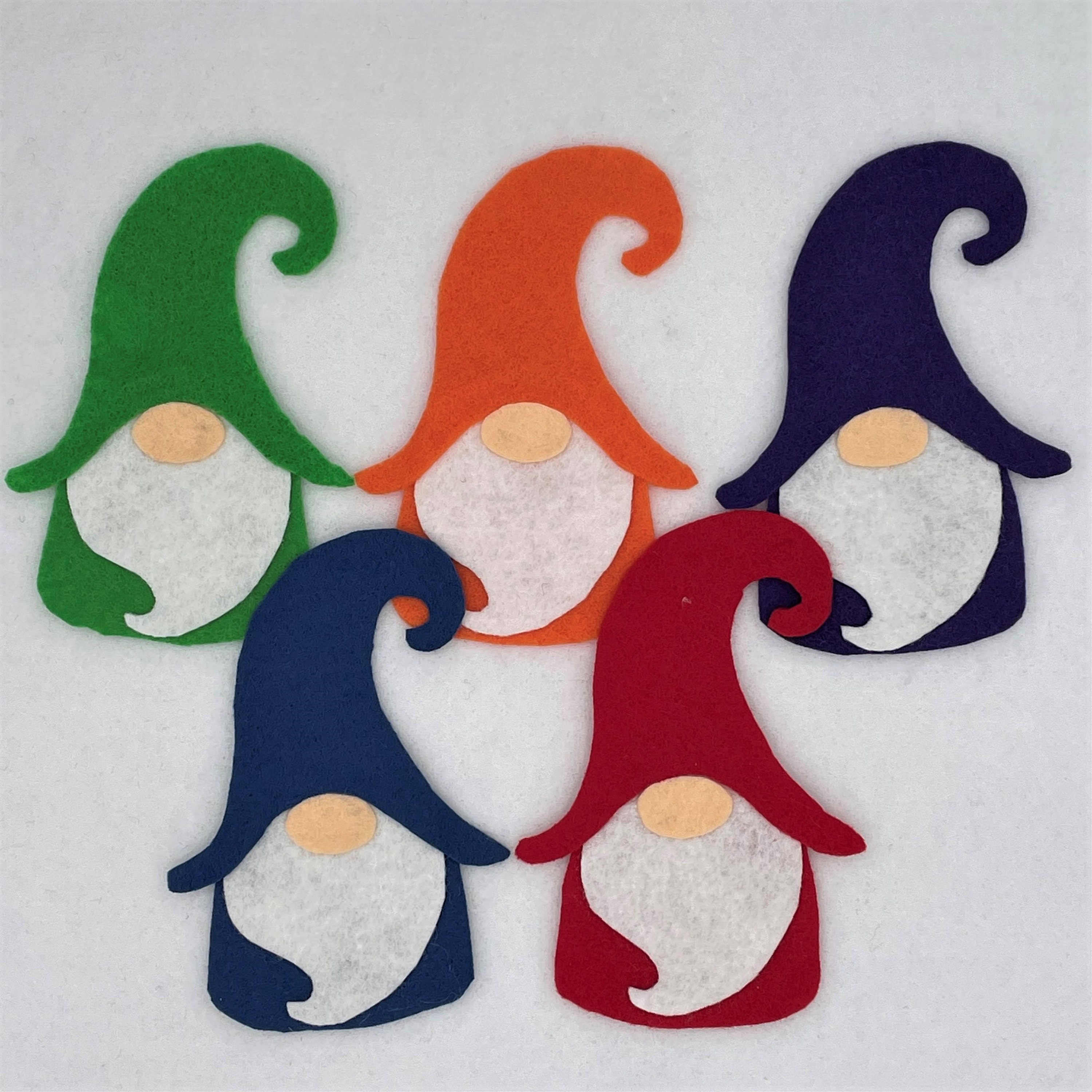 5 Little Garden Gnomes Pattern for Gnome Snail and Mushroom | Etsy