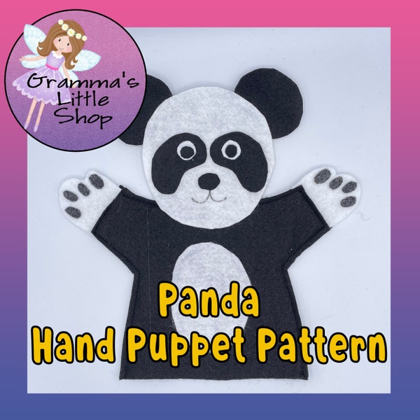 Panda Hand Puppets - Etsy