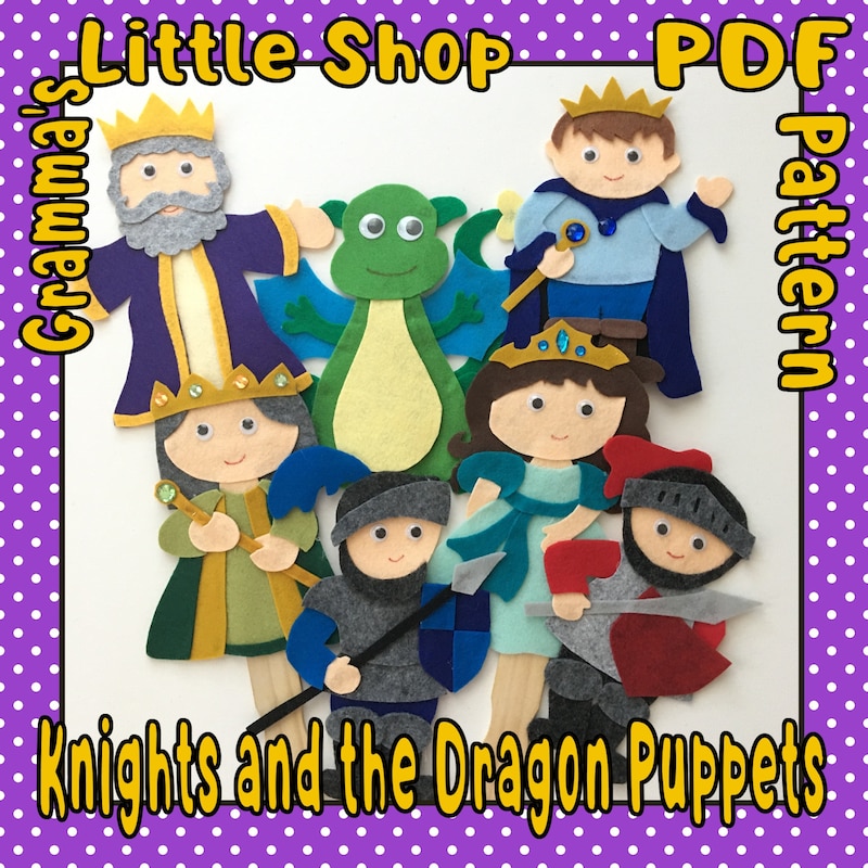 Knight Puppet - Etsy