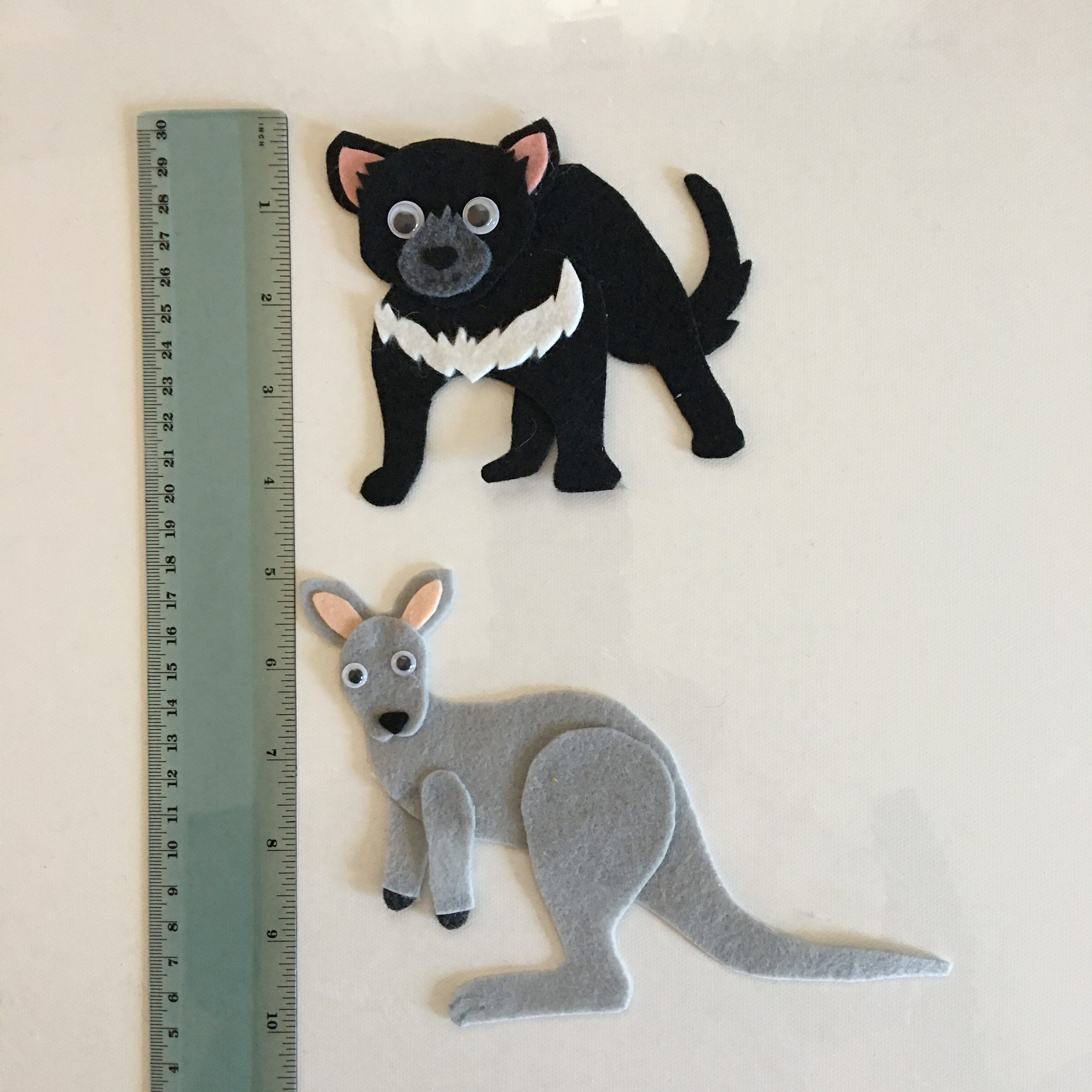 Australian Animals Felt Board Pattern - PDF Downloadable Pattern Only ...