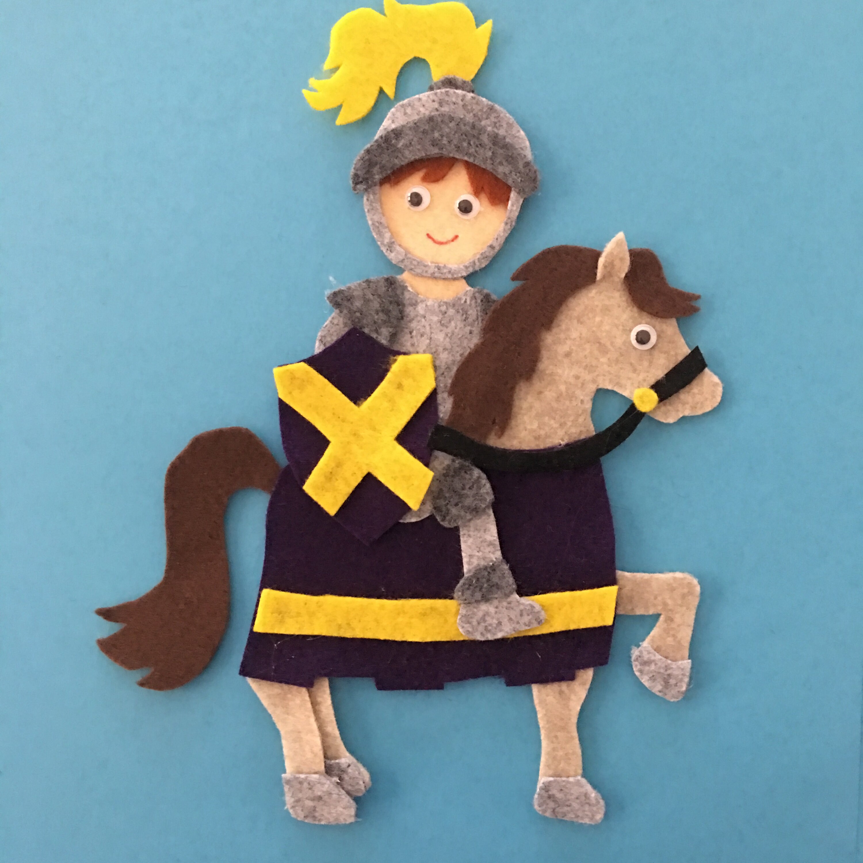Knights and Dragons Felt Board Patterns - PDF PATTERN ONLY Not ...
