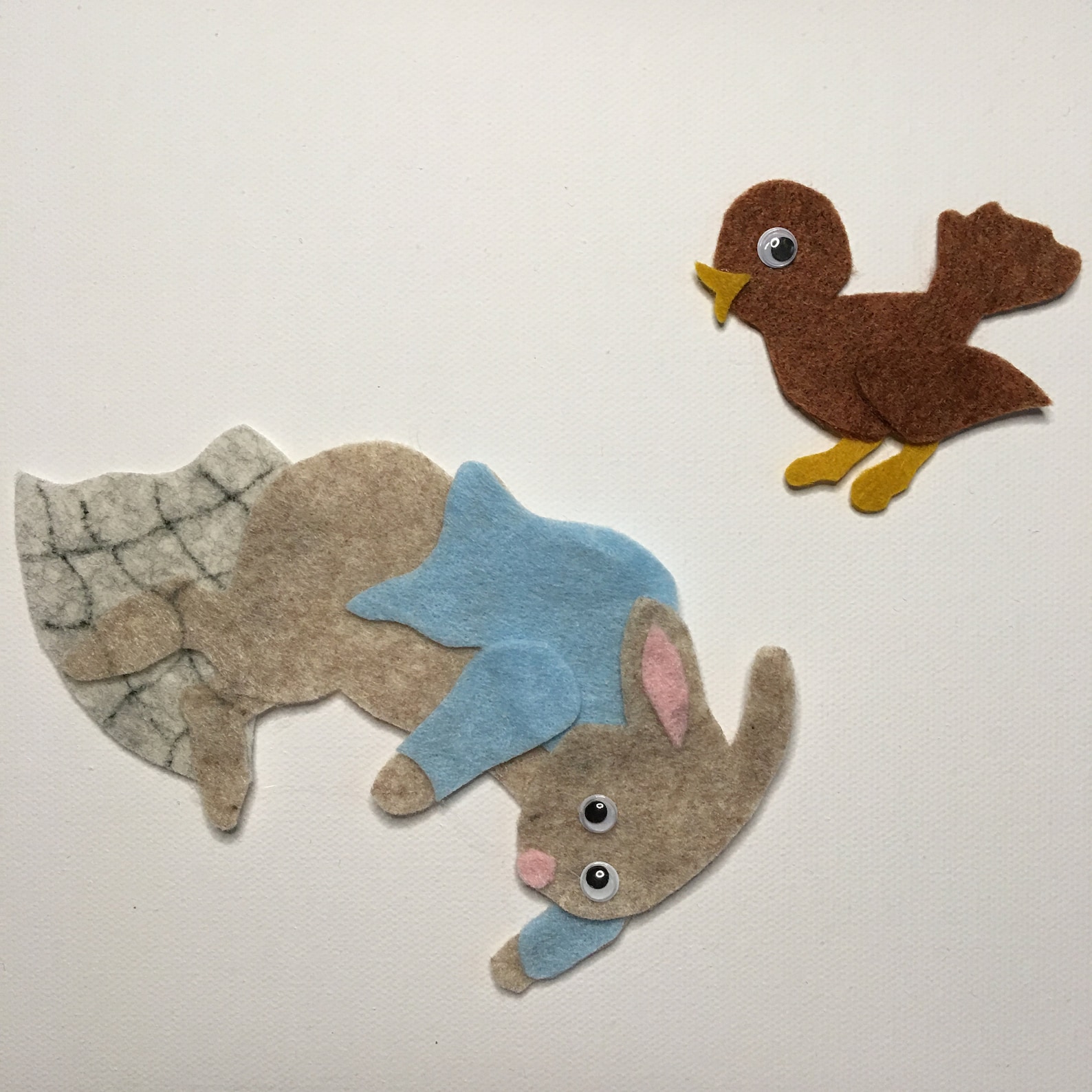 Rabbits in the Garden Felt Story Board Pattern - PDF Downloadable ...