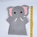Elephant Hand Puppet Pattern, PDF Pattern for Hand Puppet, Puppet ...