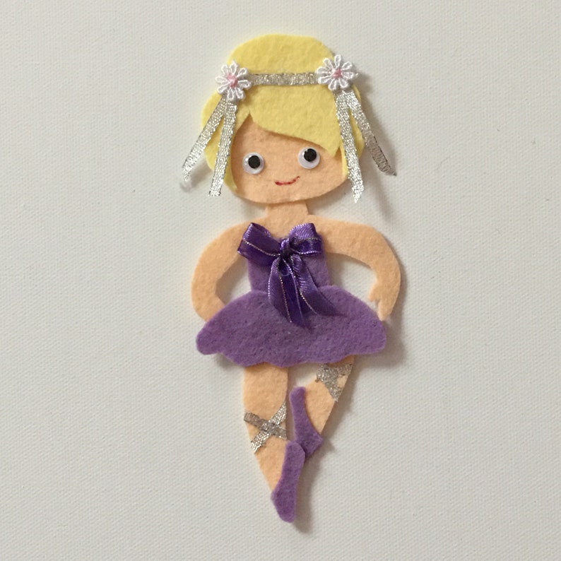 Dancing Ballerina Felt Story Pattern Ballet Dancer DIY | Etsy