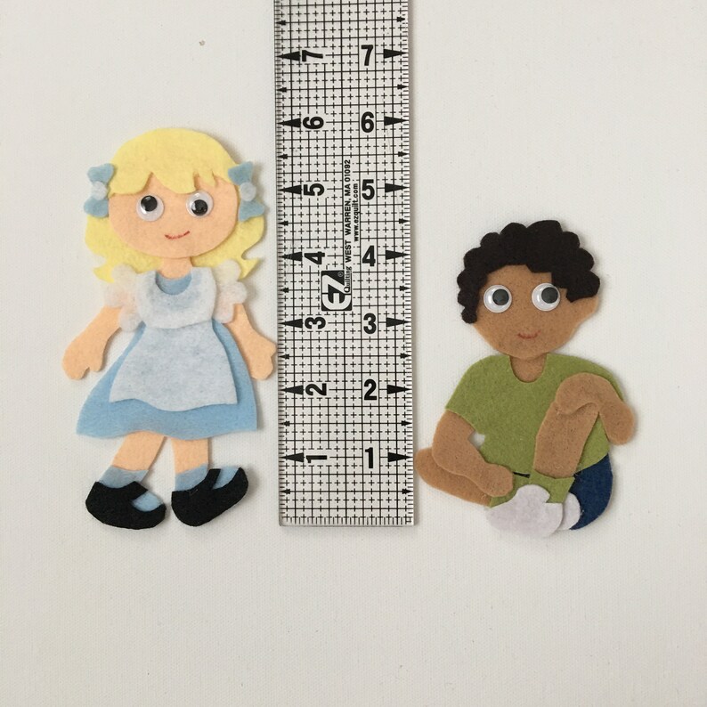 Mary Had a Little Lamb Felt Board Pattern Felt Story Pattern | Etsy