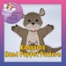 Kangaroo Hand Puppet Pattern, PDF Pattern for Hand Puppet, Puppet ...