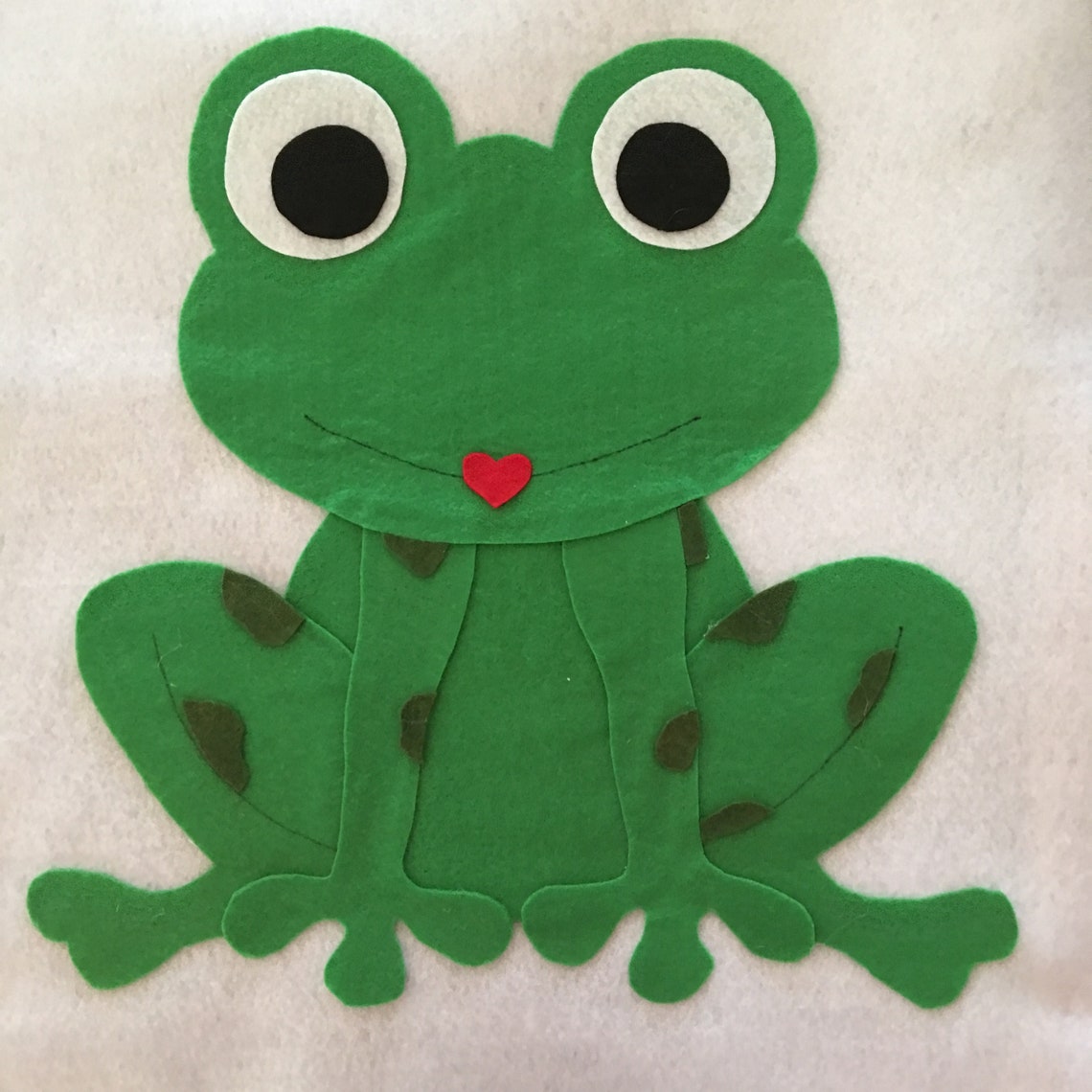 Kiss a Frog Game Felt Pattern for Valentines Day PDF PATTERN - Etsy