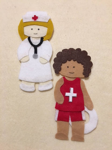 Community Helpers Felt Board Patterns Policeman Fireman - Etsy Canada