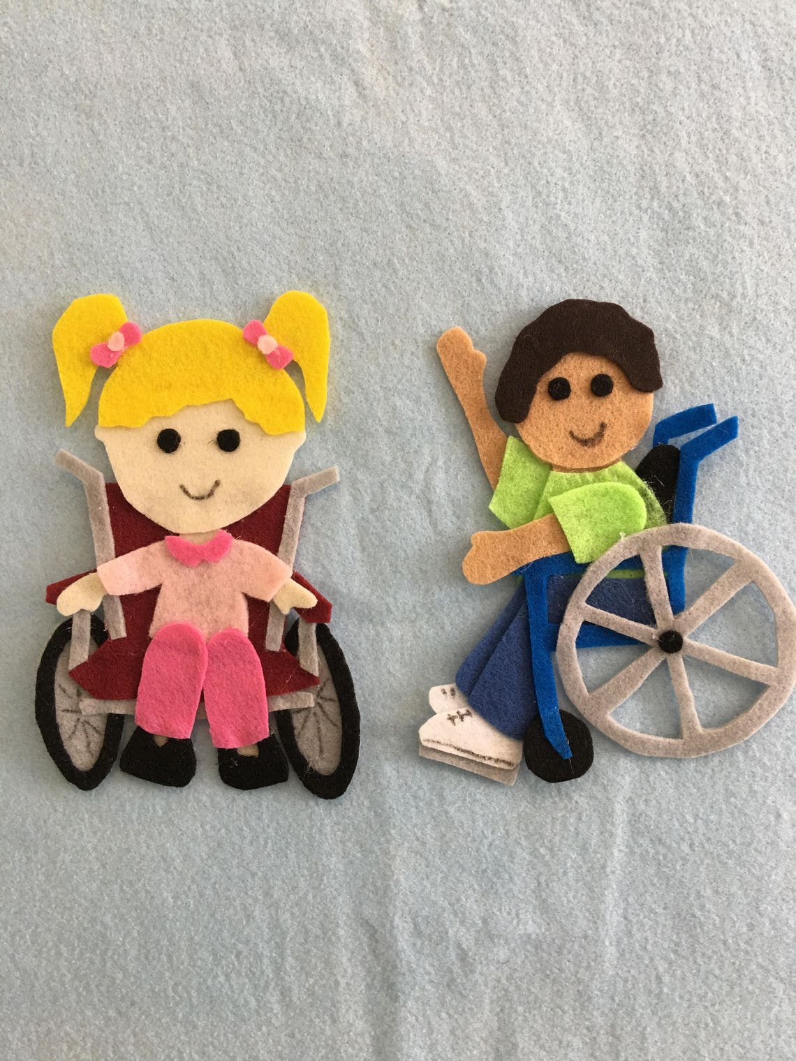 Disability Awareness Felt Board Educational Patterns Includes Blindness ...