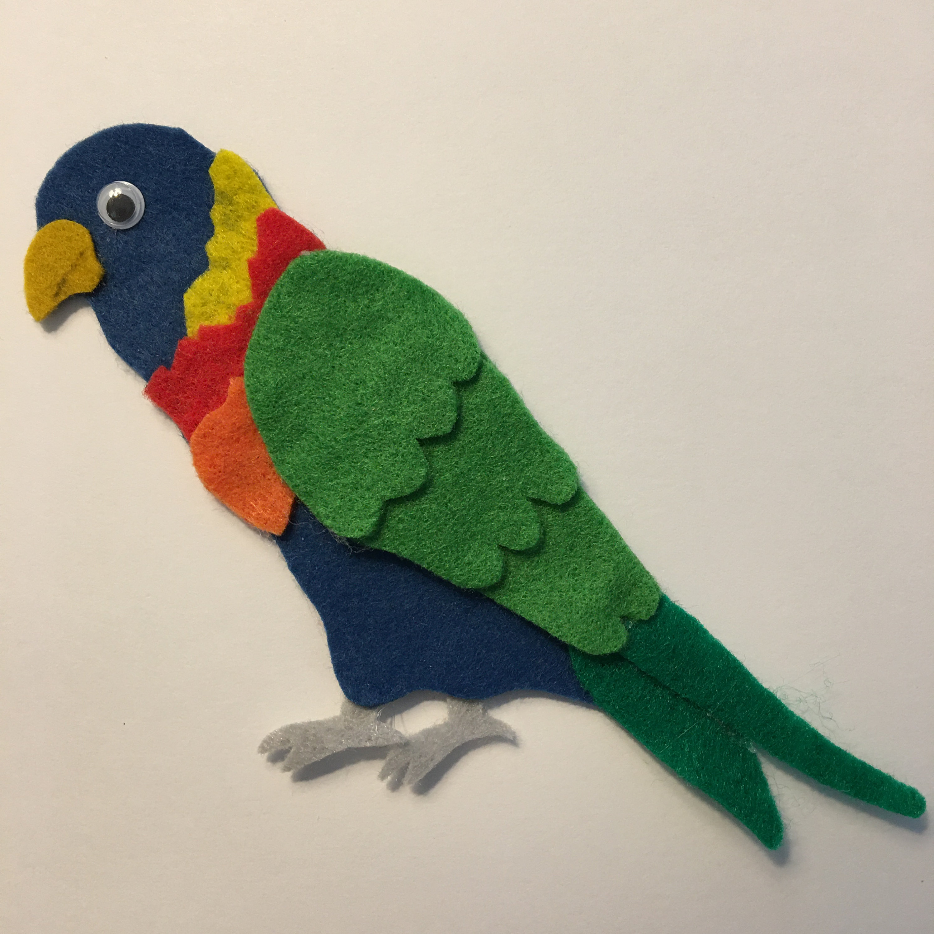 Australian Birds Felt Board Pattern PDF Downloadable Pattern - Etsy Canada