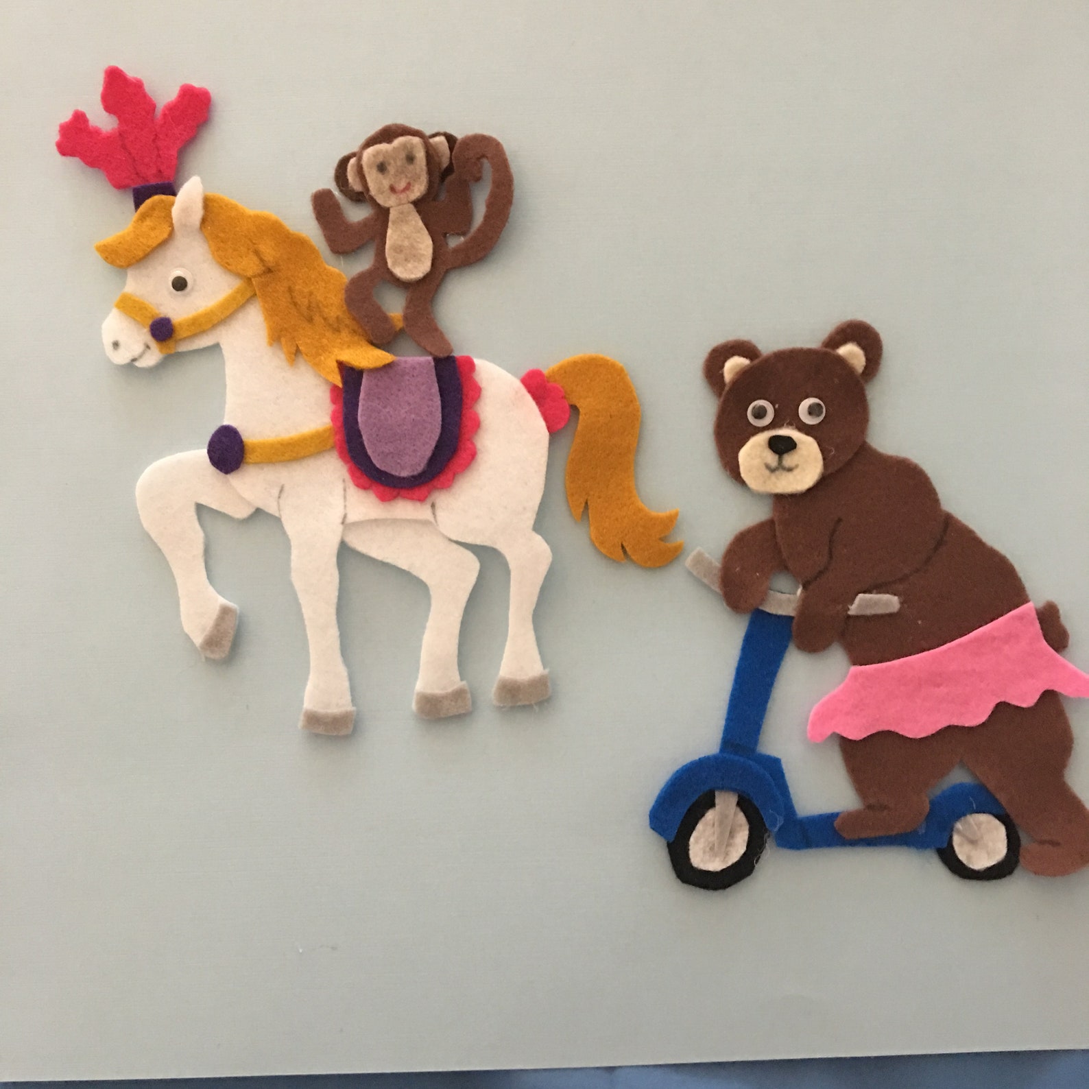 Circus Time Felt Board Patterns // PDF PATTERN ONLY - Etsy