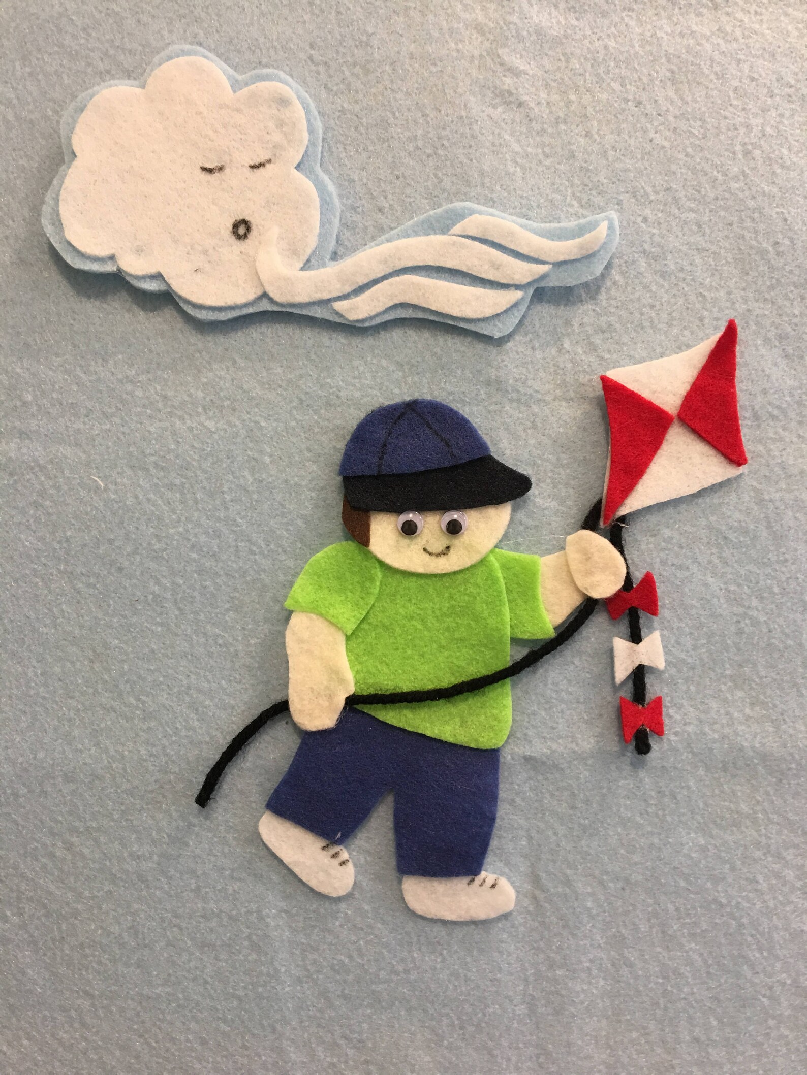 Weather Felt Board Patterns to Make to Teach Weather and the | Etsy