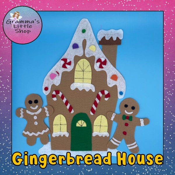 Felt Gingerbread House - Etsy