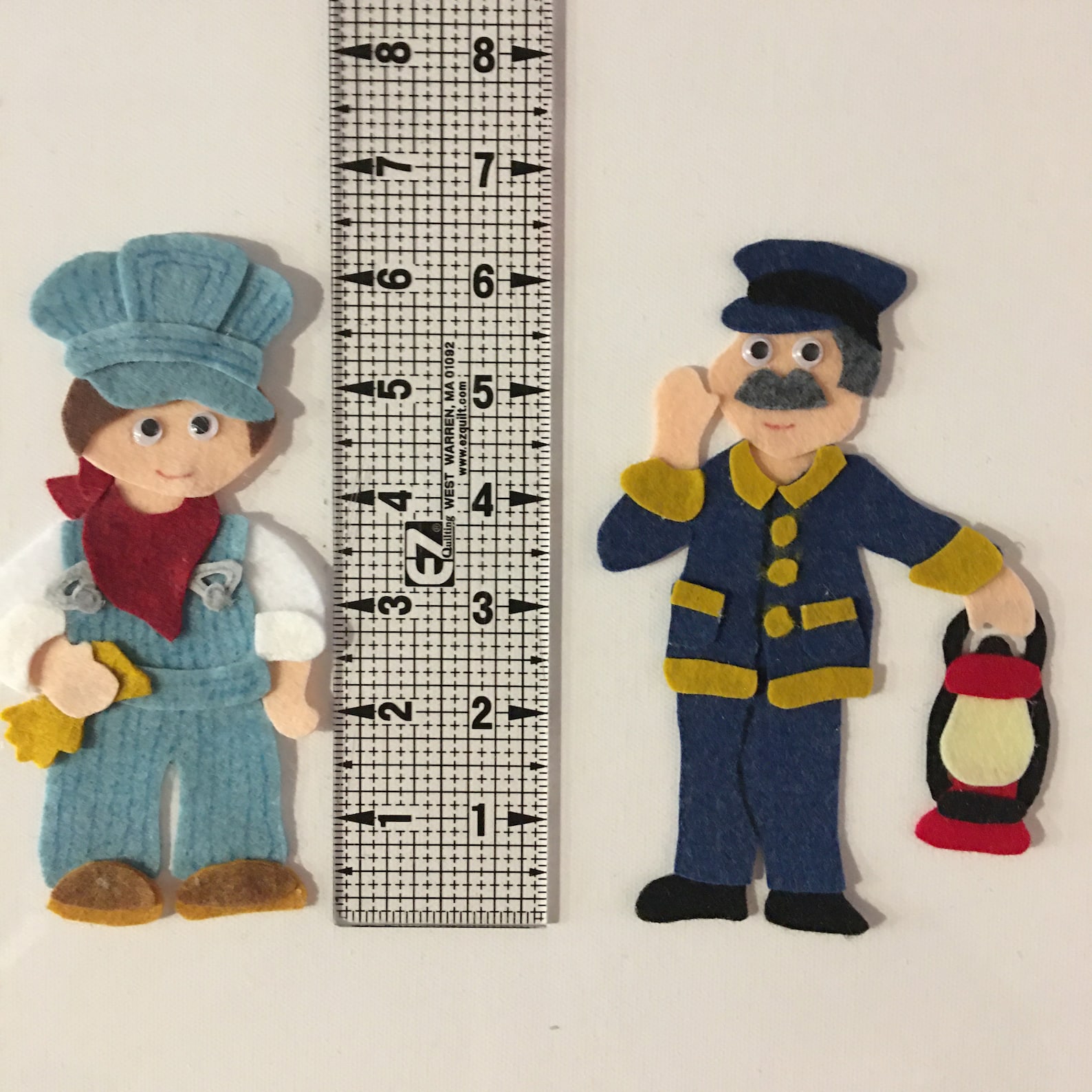 Train Felt Story Board Pattern, Conductor, Engineer (PDF Pattern) - Etsy