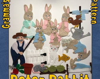 Felt Peter Rabbit - Etsy