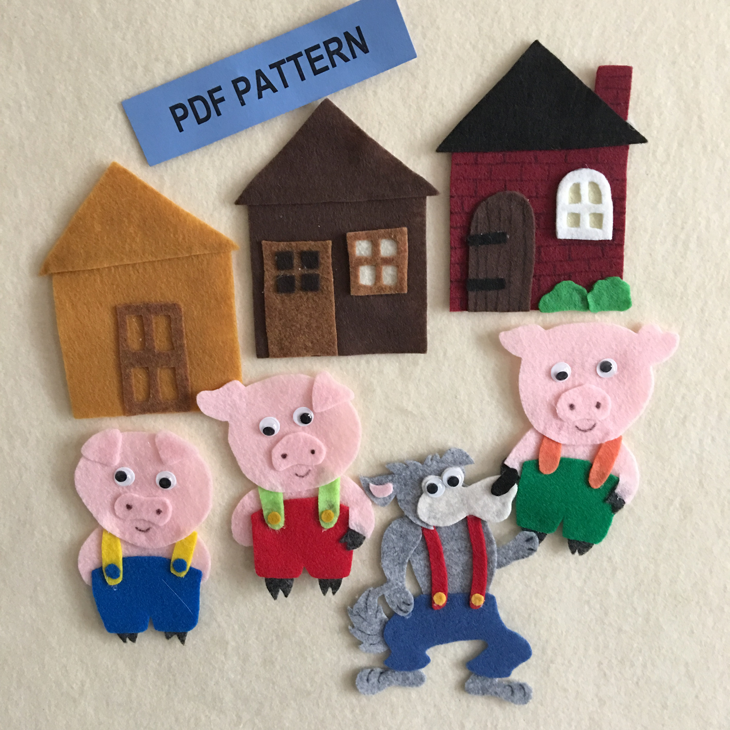 Three Little Pigs Story Board