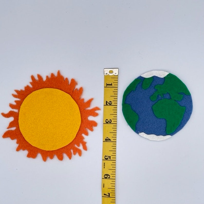 Solar System Felt Board Pattern Pattern for Planets Sun - Etsy