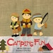 Camping Fun Felt Board Pattern // PDF PATTERN ONLY - Etsy