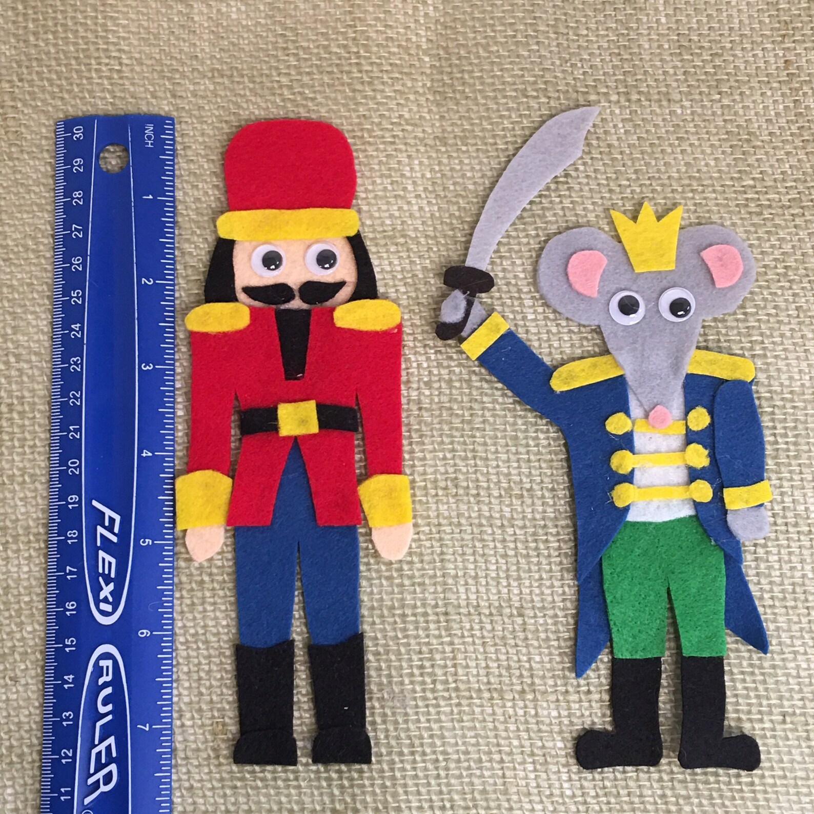 Nutcracker Ballet Felt Board Pattern Nutcracker Felt | Etsy