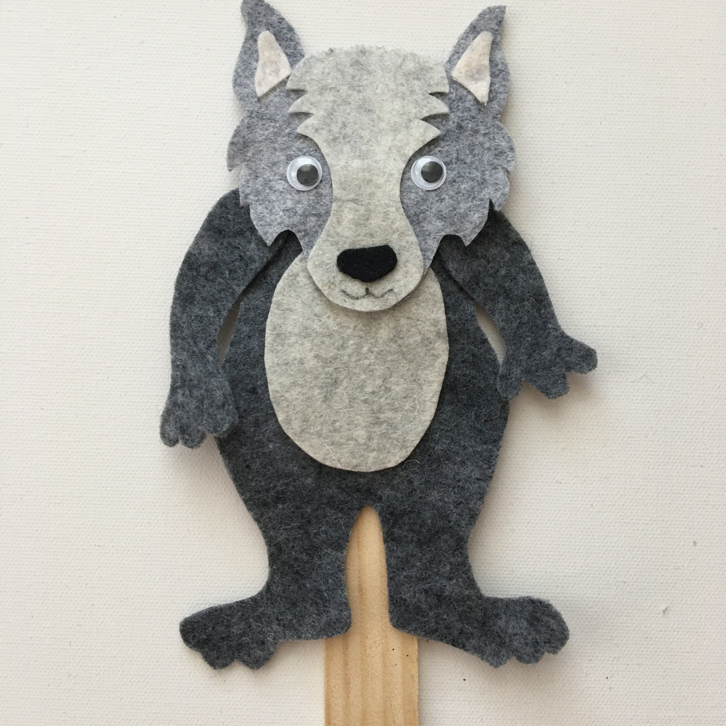 Red Riding Hood Puppet Pattern Puppet on a Stick PDF - Etsy