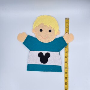 Sad and Happy Face Boy Puppet Pattern - PDF Pattern for Hand Puppet ...