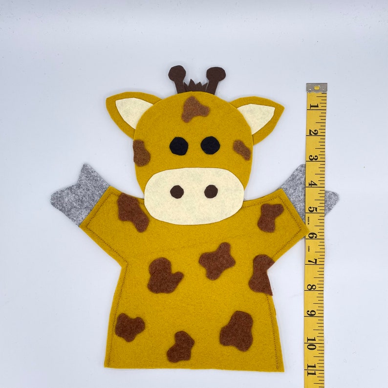 Giraffe Hand Puppet Pattern PDF Pattern for Hand Puppet - Etsy