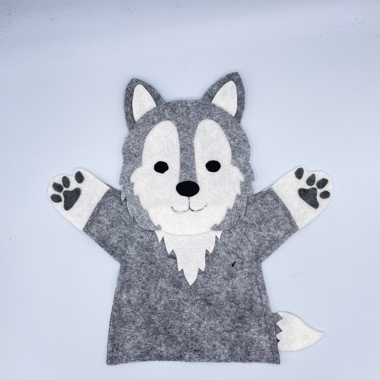 Wolf Hand Puppet Pattern PDF Pattern for Hand Puppet Puppet - Etsy