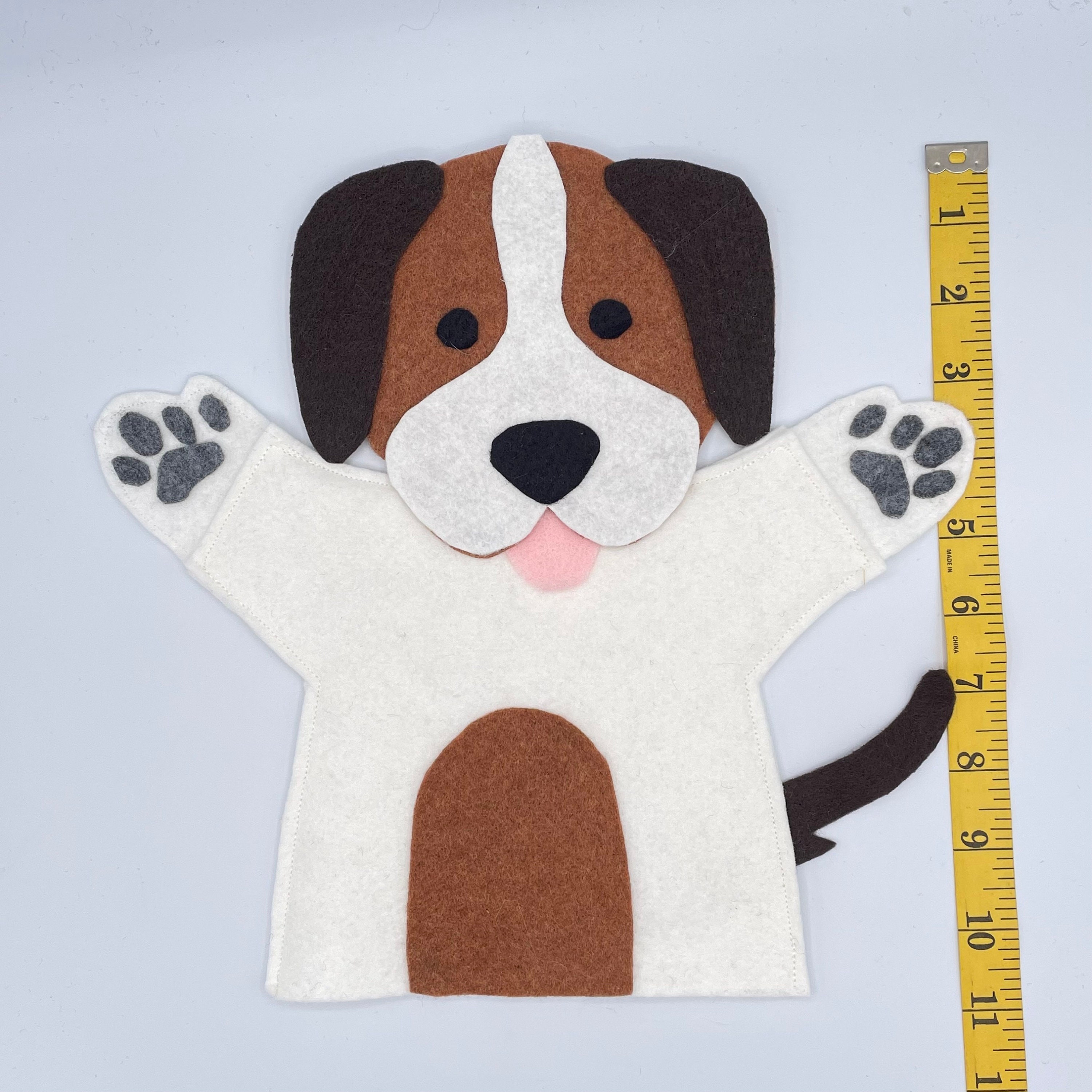 Dog Felt Hand Puppet Sewing Pattern (PDF Pattern) - Etsy