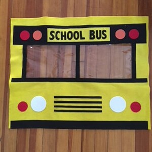 DIY School Bus Card Table Play House Pattern - Create a Fun Pretend ...