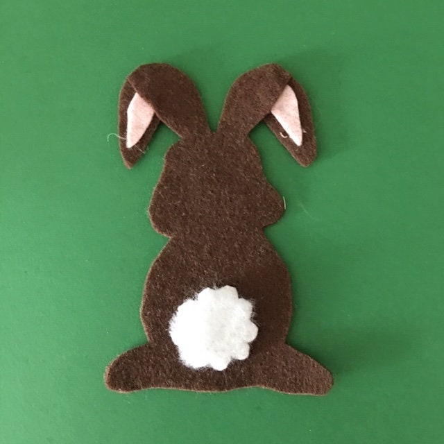 Bunny Tails and Ears Felt Story Pattern for Use on a Felt or | Etsy